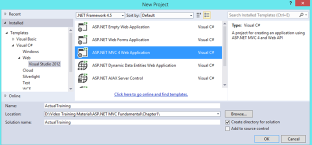 Hosting ASP.NET MVC di Windows Azure (Part 1) – Actual Training